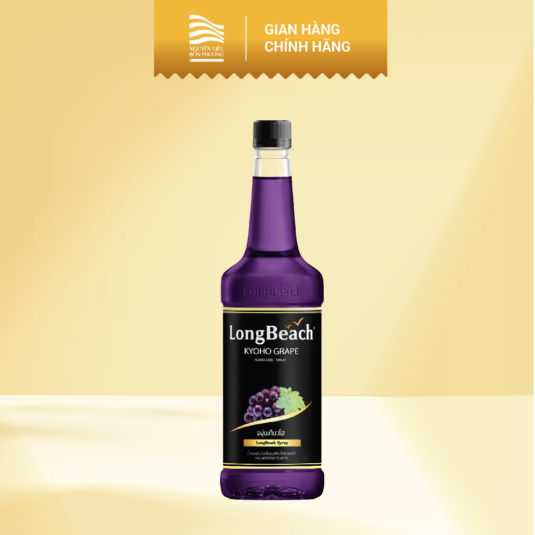 Siro Nho Kyoho LongBeach – NGUYÊN LIỆU PHA CHẾ BỐN PHƯƠNG